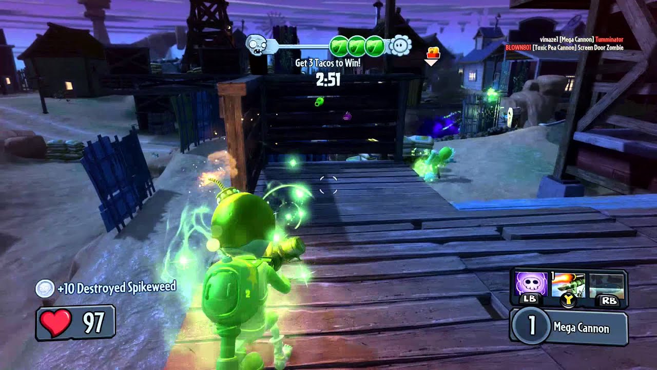 Plants Vs Zombies Garden Warfare Legends Of The Lawn - Taco Bandits ...