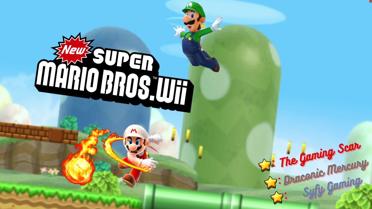 New Super Mario Bros. Wii (Feat Scar and Dragon) - YouTube