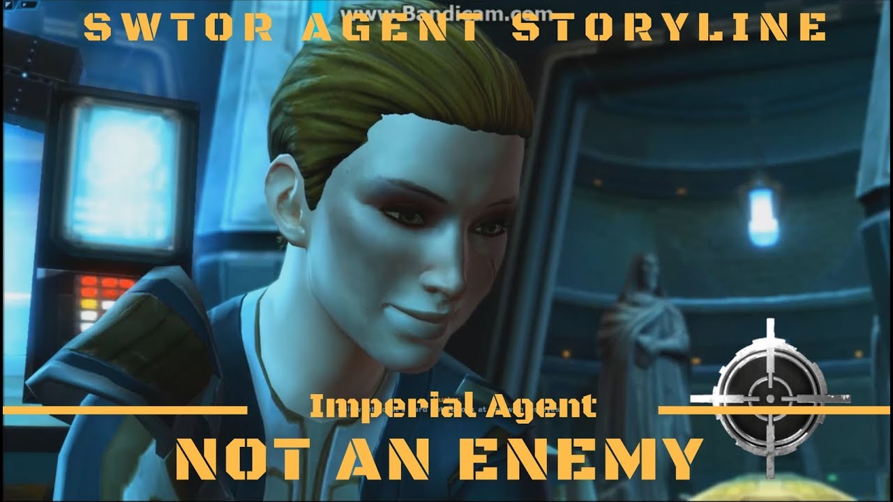 SWTOR Female Agent: #21 Storyline - Cinematics (Corellia) - YouTube