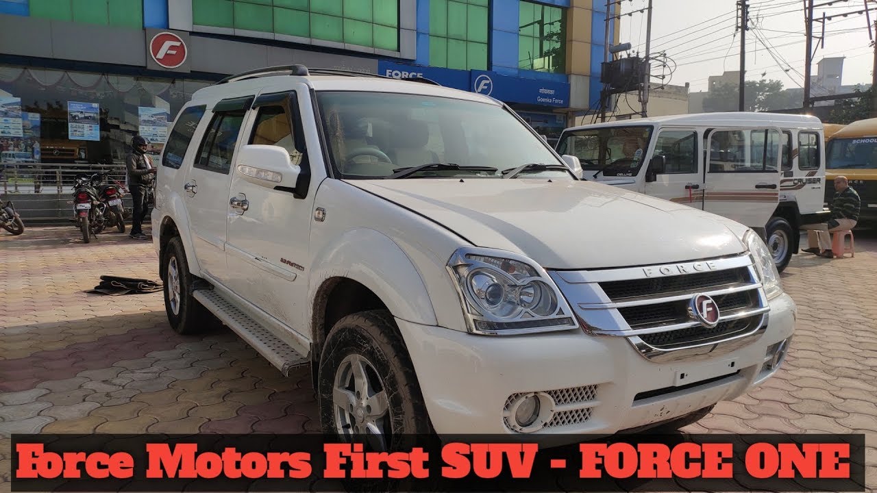 Force Motors First SUV (FORCE ONE) || Walk Around & Review - YouTube