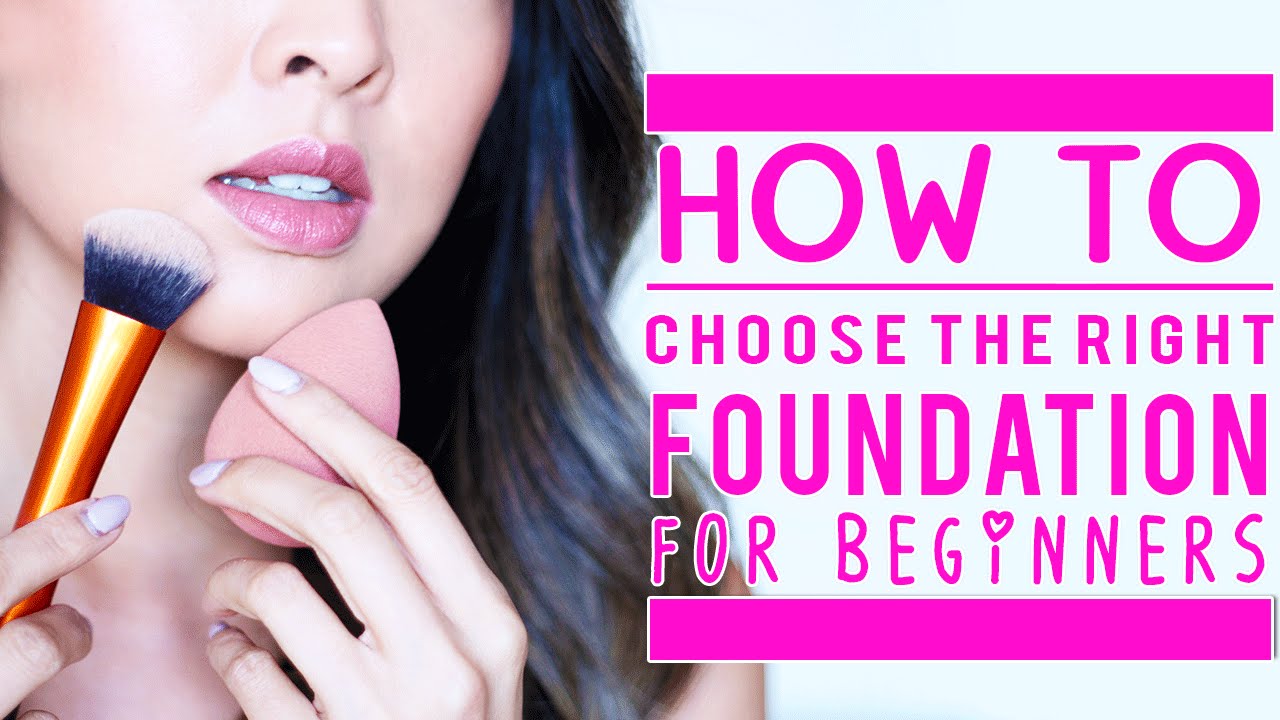 HOW TO: Choose The Right Foundation For Beginners | chiutips - YouTube