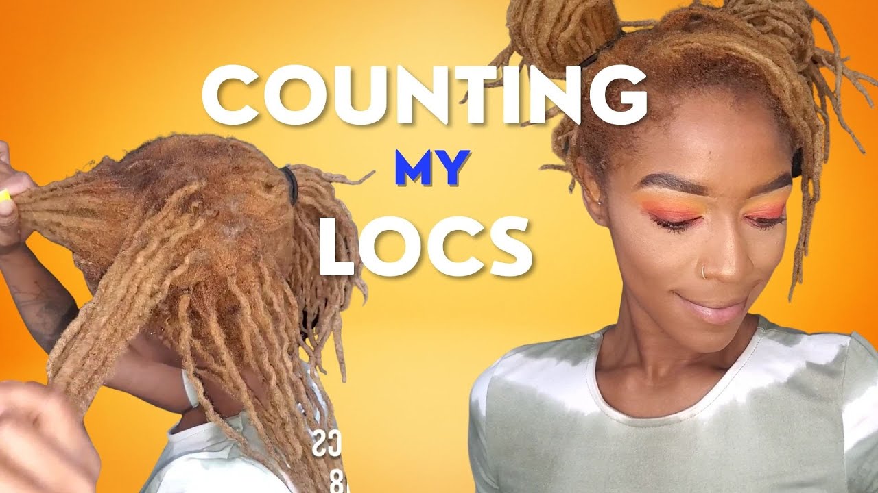 #27 | How many locs do I have?!? | Counting my Locs | TYPE 4 HAIR - YouTube