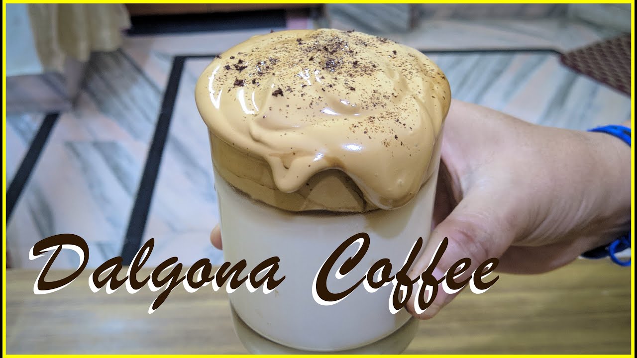 LOCKDOWN Dalgona Coffee: Trending TikTok Coffee, Chocolate Whipped ...