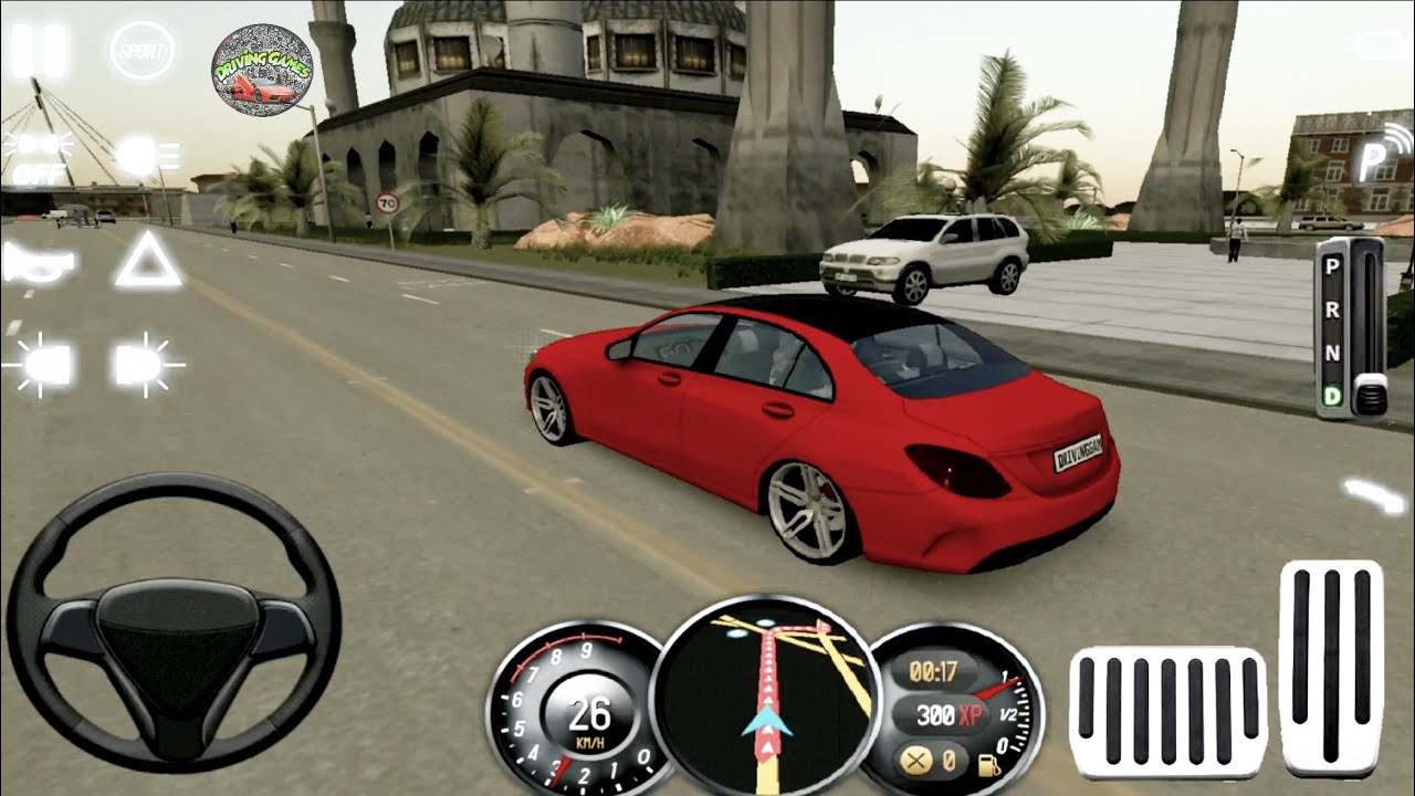 Driving School 2017 Ep8 - Red Sport Mercedes Benz - Android Gameplay ...