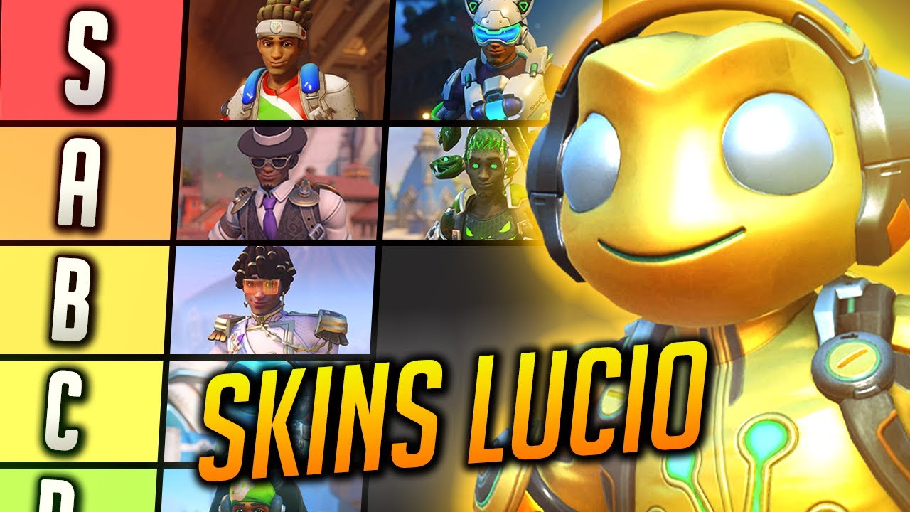 TIERLIST des SKINS de LUCIO Overwatch 2 - YouTube