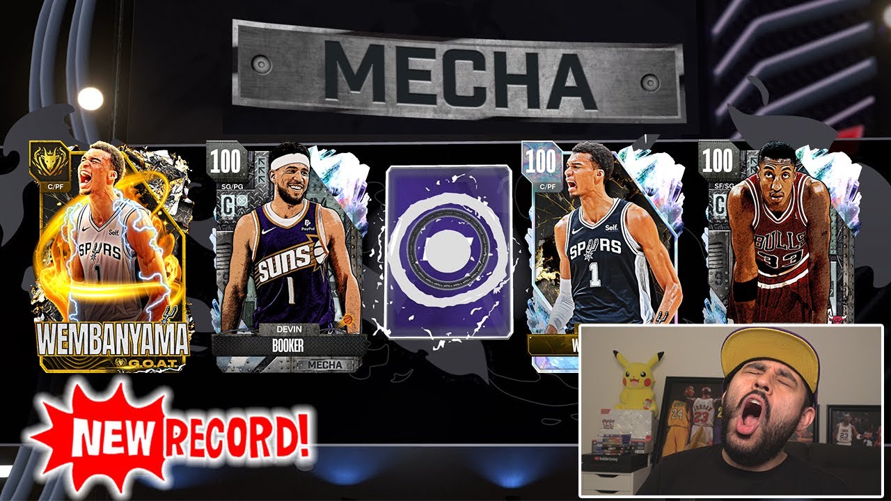 We Pulled Wemby BACK TO BACK and 100 OVR! I Spent 1.5 Million VC for ...