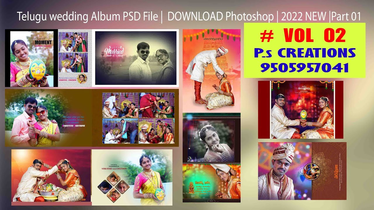 Tamil Wedding Album Design Psd Free Download 12X36 2022 at Wayne ...
