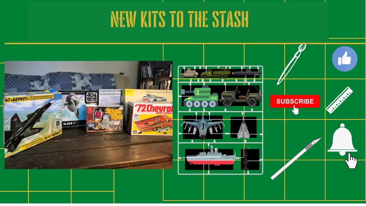 New Kits for the Scale Model Stash! - YouTube