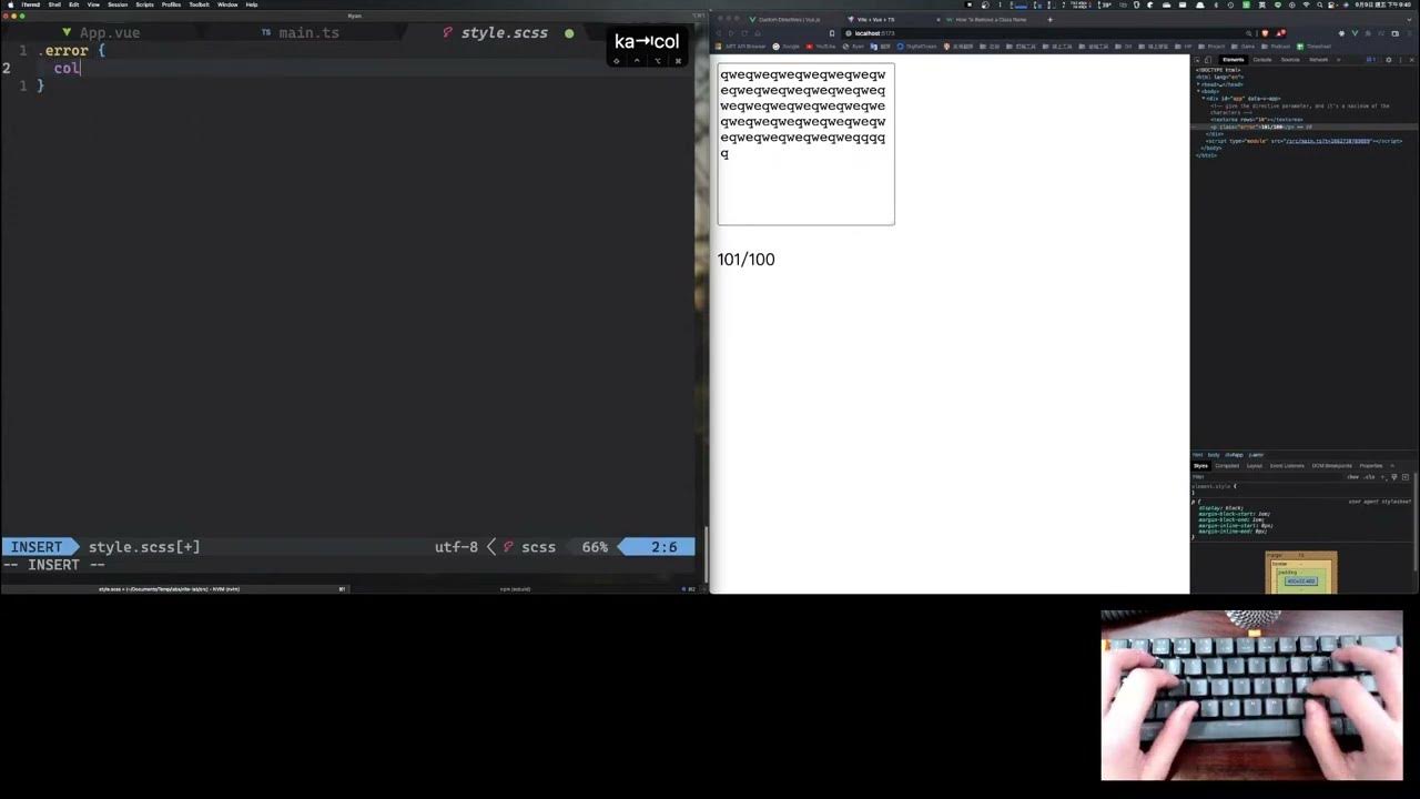 No Talking Create A Vue3 Character Counter Directive 建立一個 Vue3 版本計算字數的 Directive Youtube