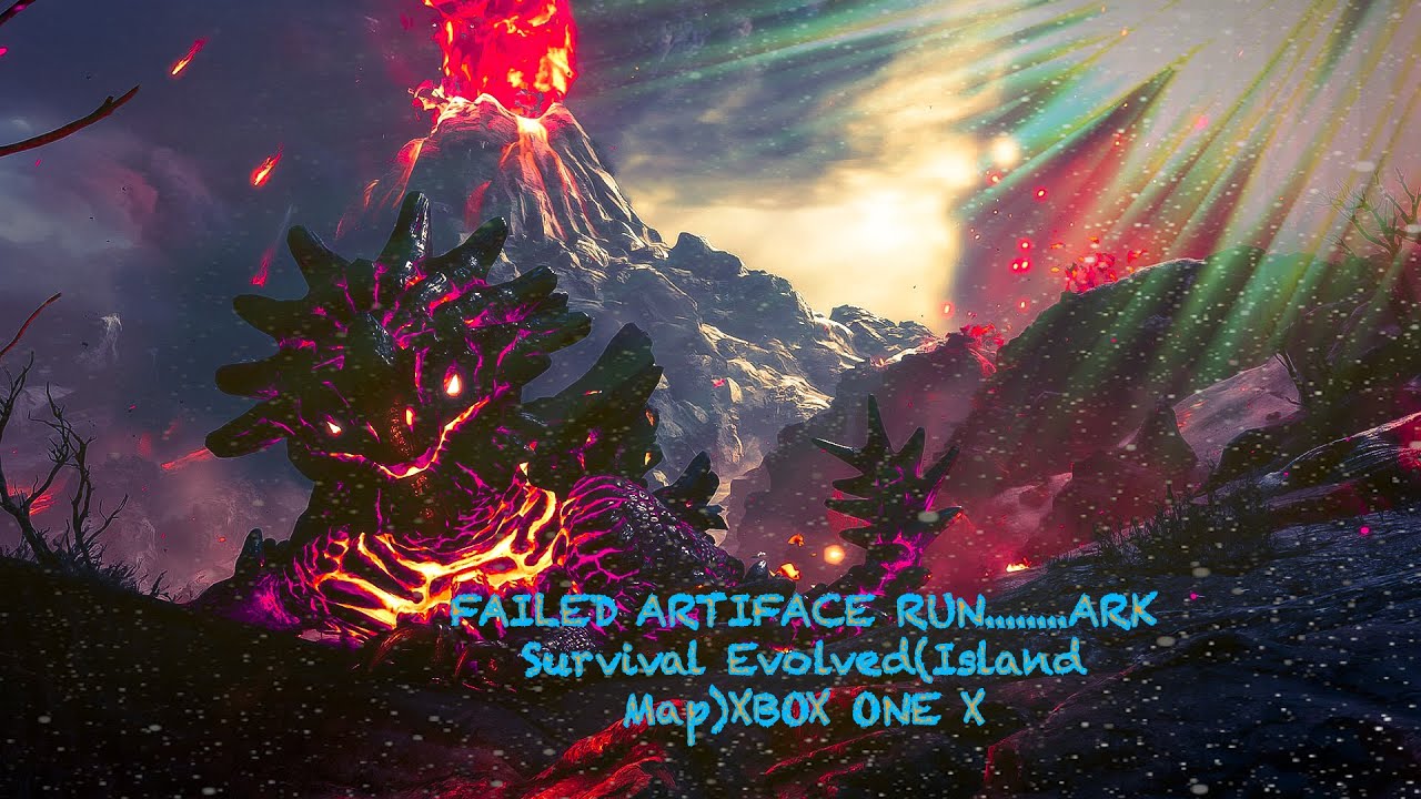 FAILED ARTIFACE RUN........ARK Survival Evolved(Island Map)XBOX ONE X ...