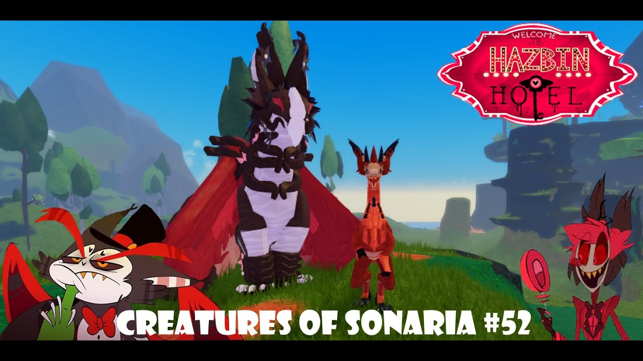 Husk e Alastor jogam CoS! - Creatures of Sonaria #52 - YouTube