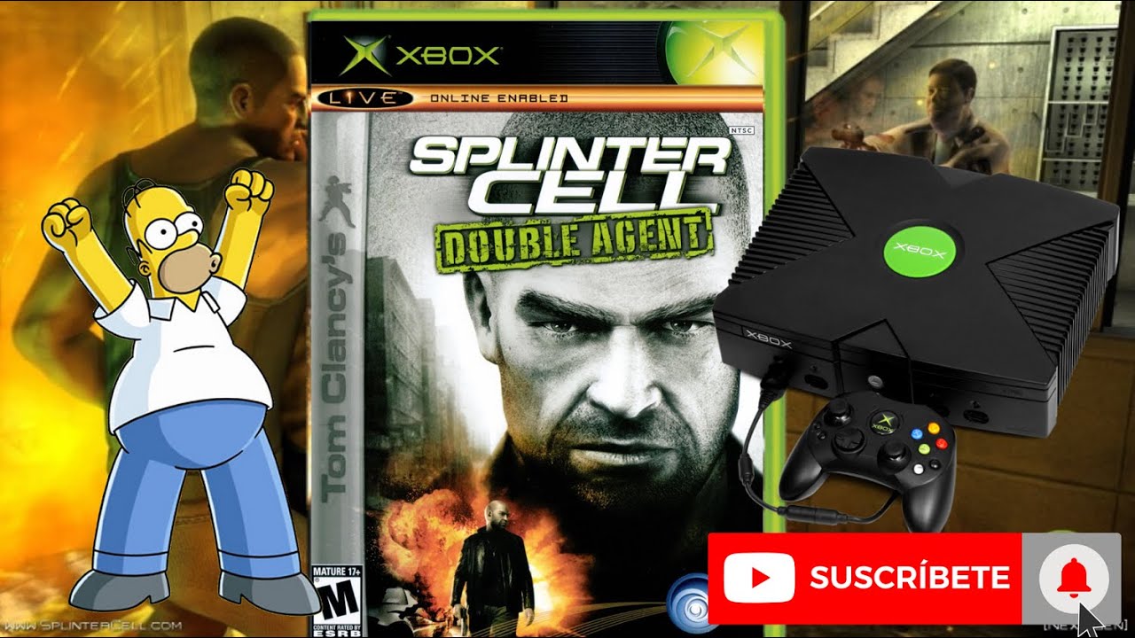 Splinter Cell: Double Agent XBOX Clásico - YouTube