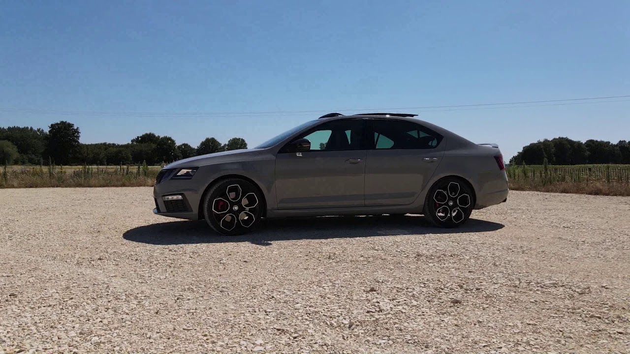 Skoda vRS Grey vRS 2019 pack Challenge - YouTube