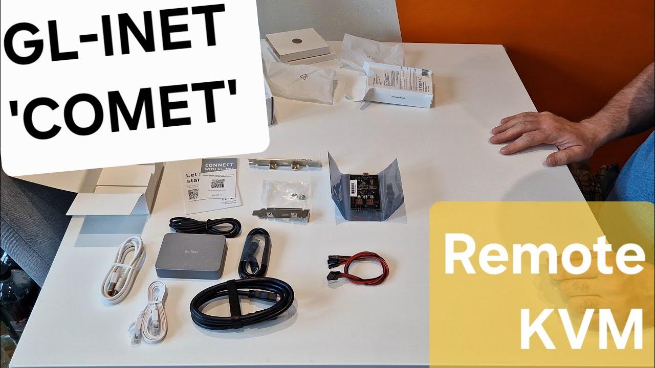 GL.INET 'Comet' (GL-RM1) Remote KVM - YouTube