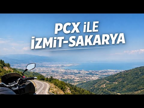 İzmit–Sakarya uzun yol | PCX ile efsane manzara ve dik rampa inişi #pcx125 #honda