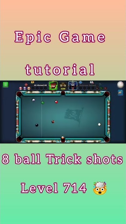Epic Game Trick shots in 8 ball pool 🤯 #8ballpool #berlin #epicgames #trickshots #shorts - YouTube