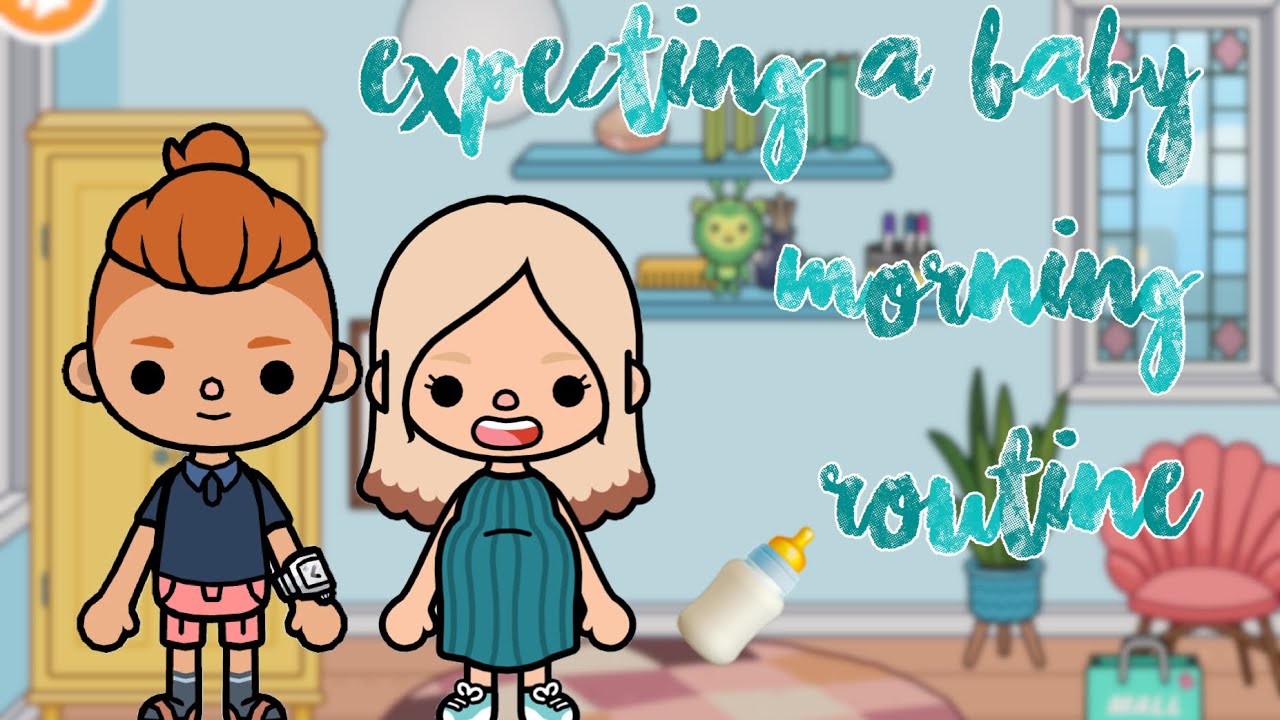 Expecting a baby Morning Routine | Toca life world - YouTube
