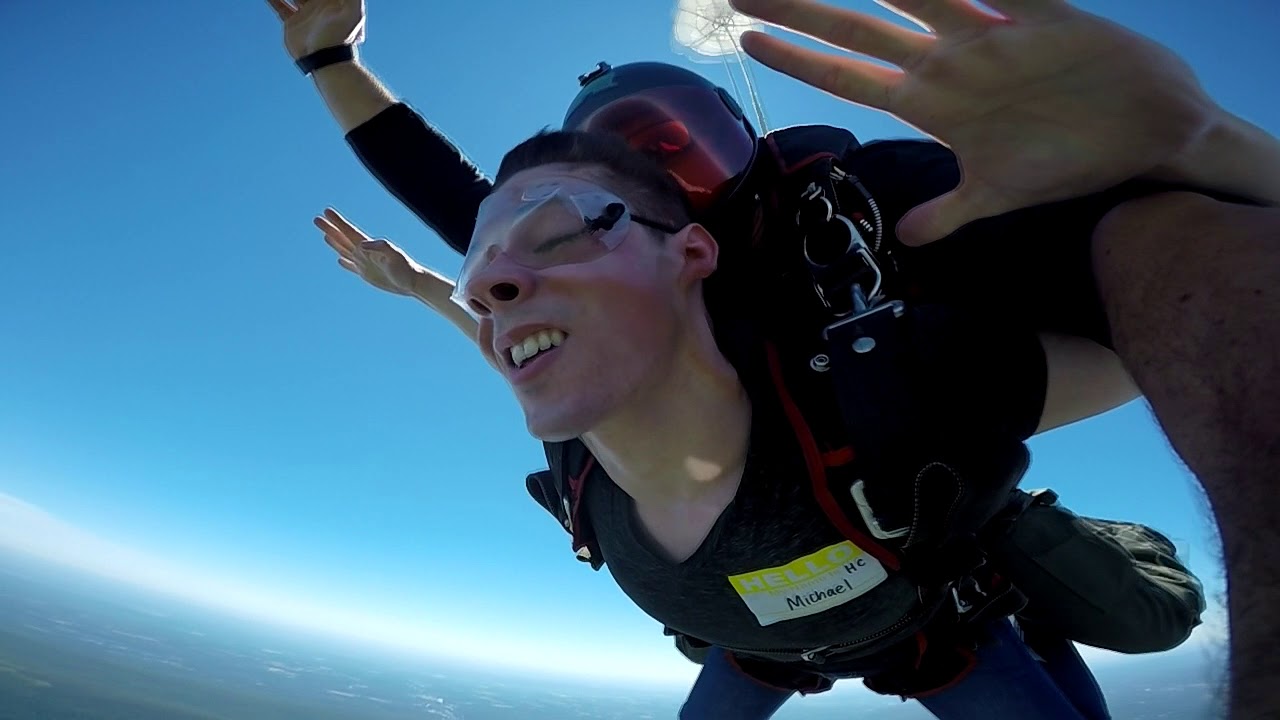 1st Time Sky Diving - YouTube