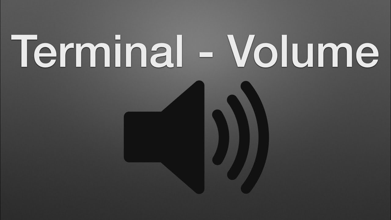 How To Change The Volume Of A Mac Using Terminal YouTube How To Change The Volume Of A Mac Using Terminal YouTube