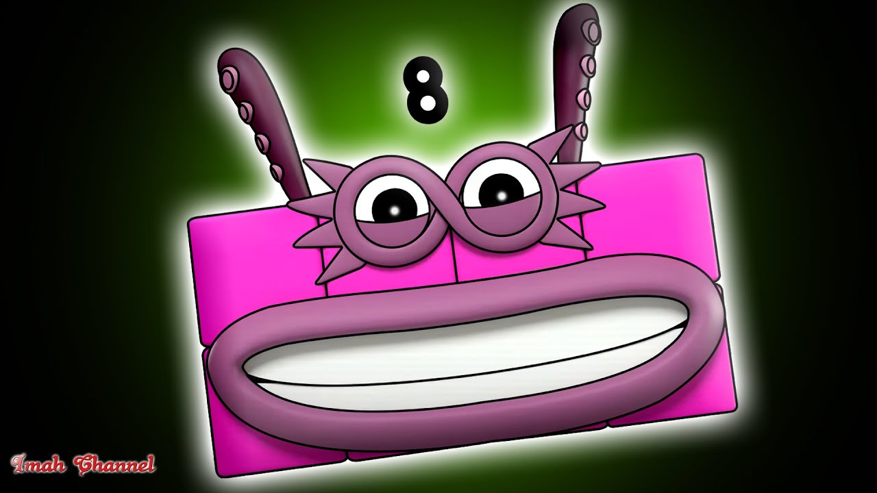 Numberblocks - Best moment 8 Camera | Learn to count - YouTube