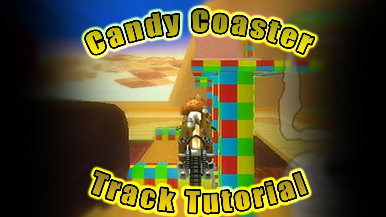 Mario Kart Wii ~ Custom Track Tutorial ~ Candy Coaster - YouTube