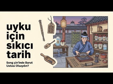 uyku için sıkıcı tarih Song Çin’inde Barut Ustası Olsaydın