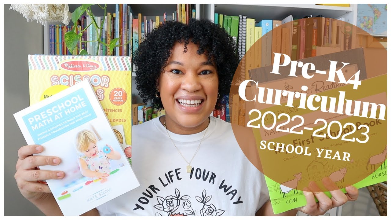 PRE-K HOMESCHOOL CURRICULUM PICKS 2022-2023 SCHOOL YEAR - YouTube