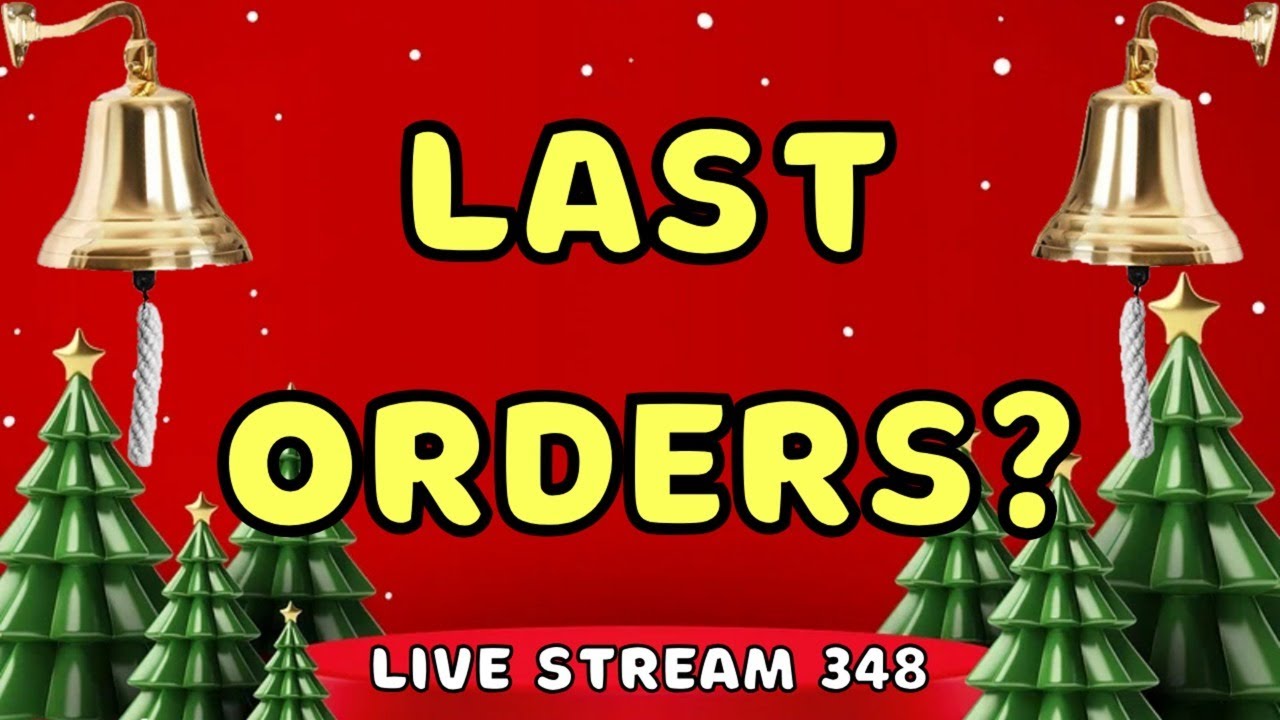 Live stream 350 | Last orders? | Is Christmas a time to relax? - YouTube