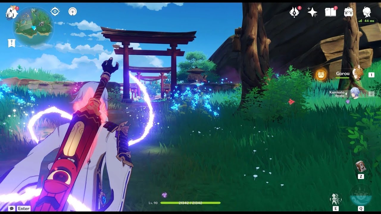 New Weapon Toukabou Shigure animation effect Genshin Impact - YouTube