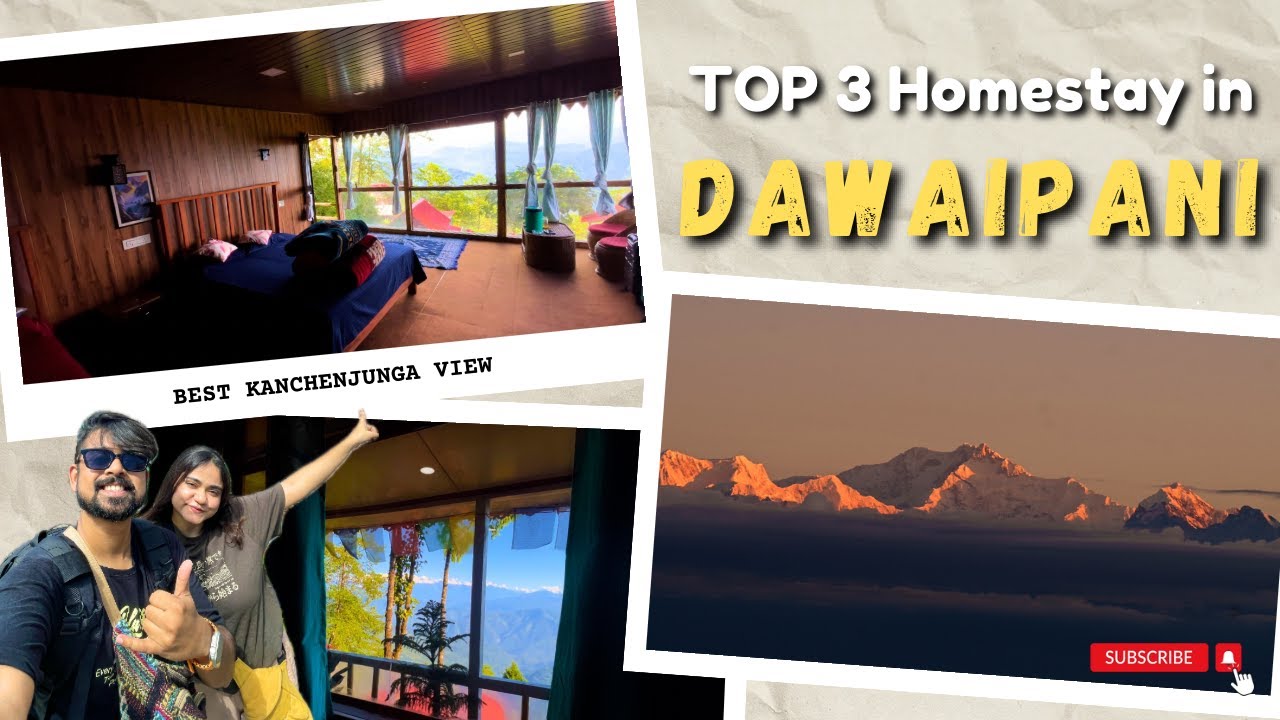 TOP 3 Kanchenjunga view Homestay in DAWAIPANI 😍 | 2024 | Adda Hut ...