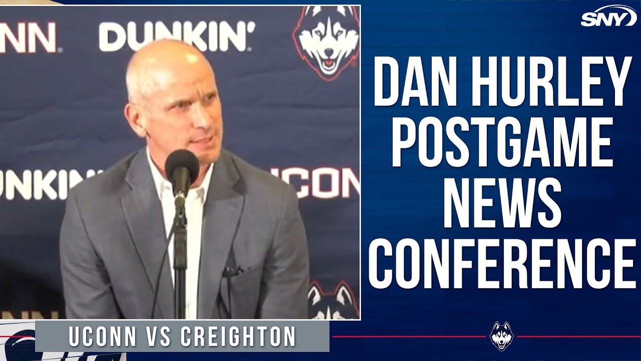 Dan Hurley comments on UConn's stunning loss to Creighton, snapping 28 ...