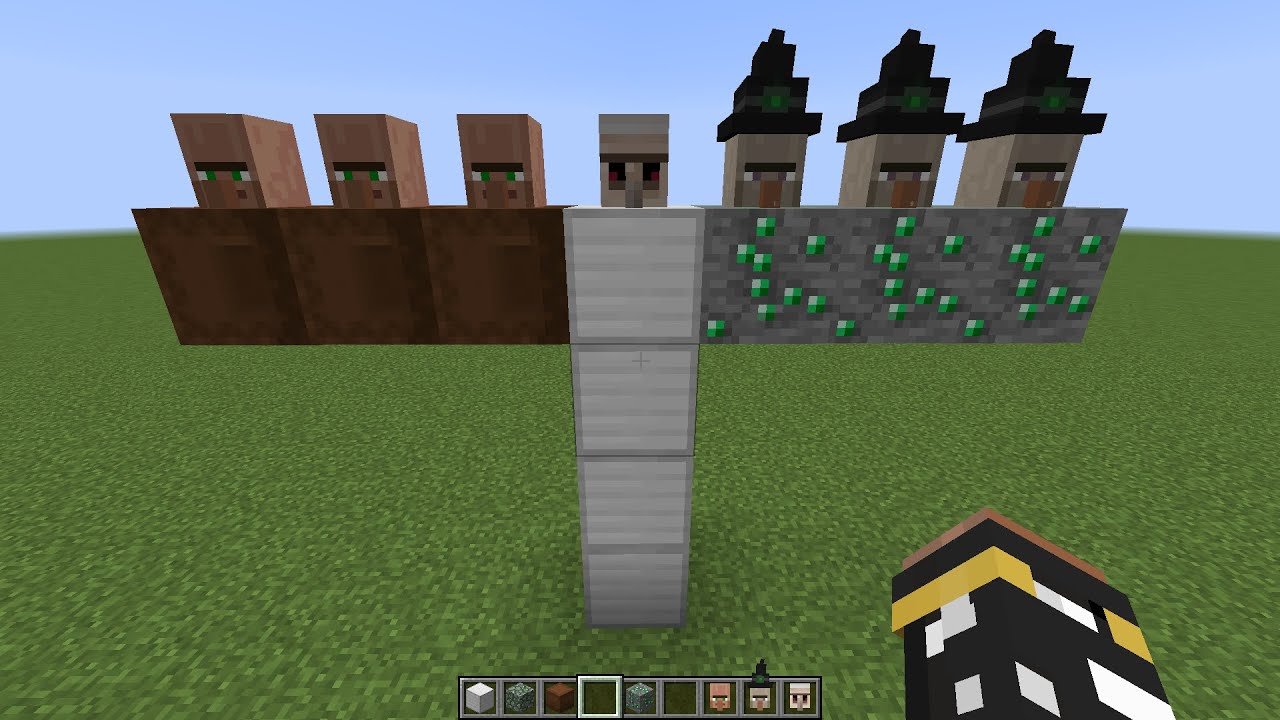 what if you create a MULTI VILLAGE BOSS in MINECRAFT - YouTube