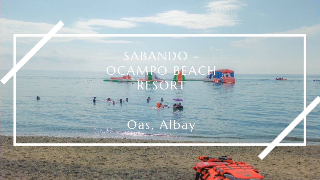 Waterpark Adventure in Sabando Ocampo Beach Resort - YouTube