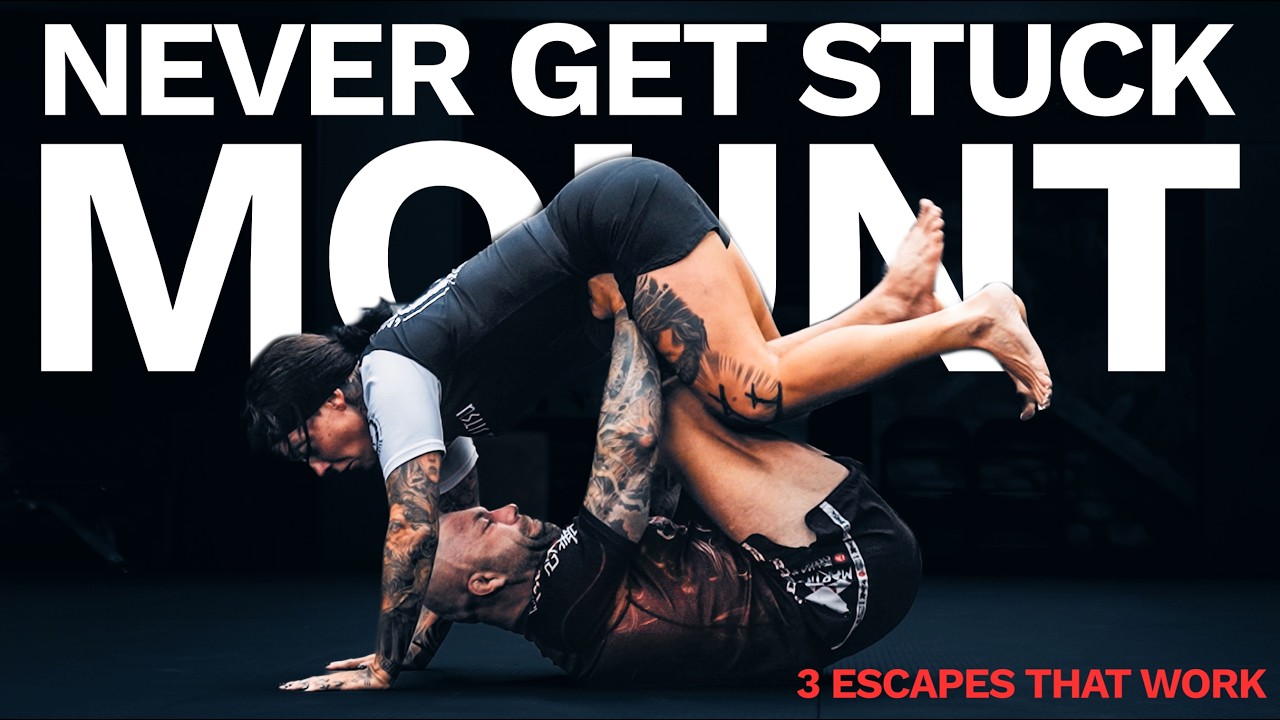 3 Simple Jiu Jitsu Mount Escapes Beginners Need - YouTube