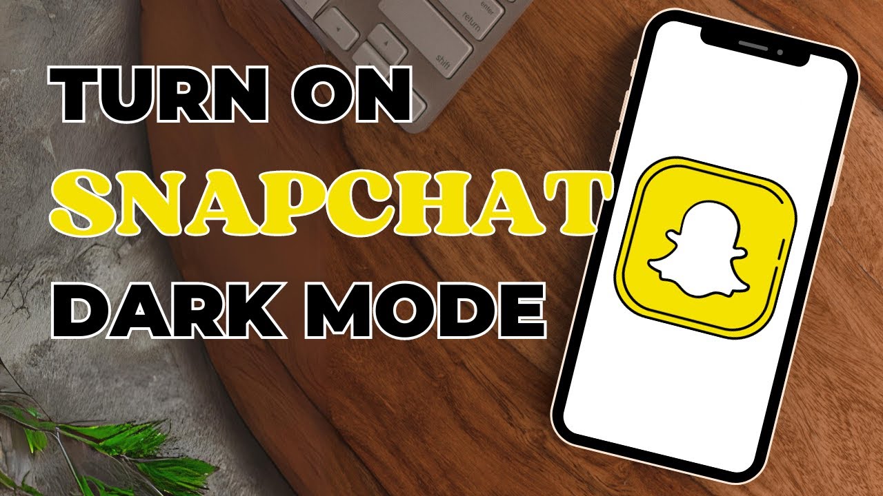 How to Turn On Snapchat Dark Mode? - YouTube
