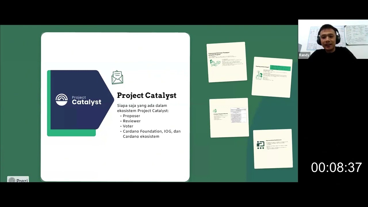 Woman on Community : Cardano Workshop Discussion Project Catalyst for ...