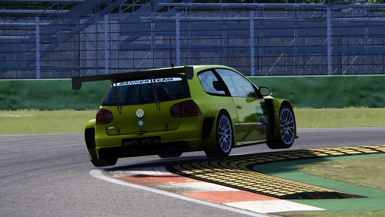 Turismo Internacional // CAMARA ONBOARD Y TV EN IMOLA // VW GOLF GTi ...