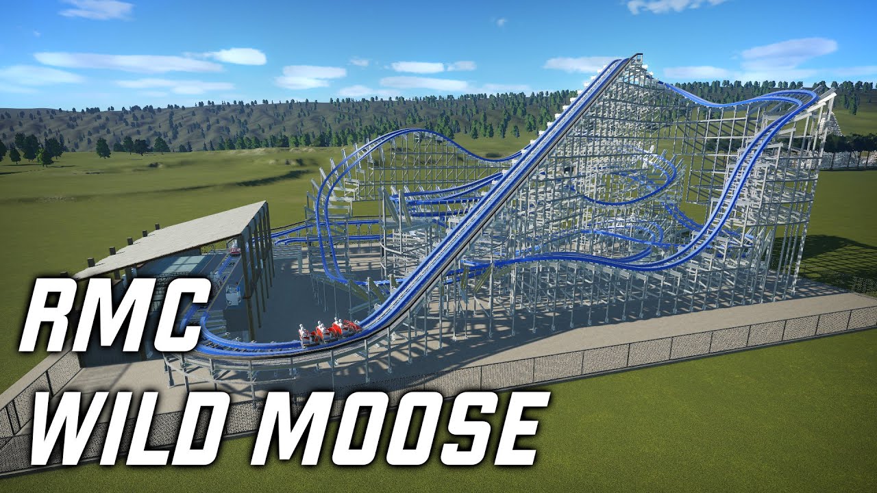 Wild Moose - Concept RMC Wild Moose Coaster - Planet Coaster POV - YouTube