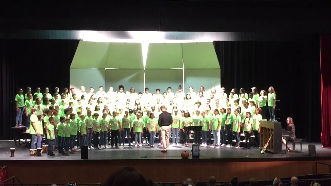 Sam Jamison Middle School Choir 2017-18 Fall Concert Chicken On A Fence ...