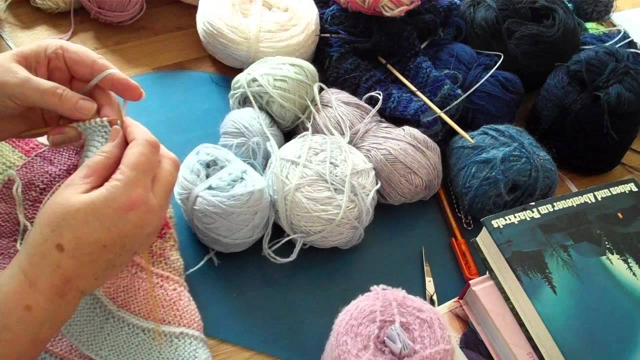10 stitch spiral - Knitting in rounds (4) Knitting tutorial - YouTube