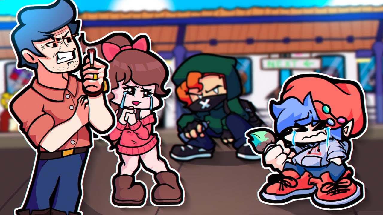 O MOD MAIS REALISTA E CRUEL DE FNF! Friday Night Funkin Soft (PARTE 01 ...