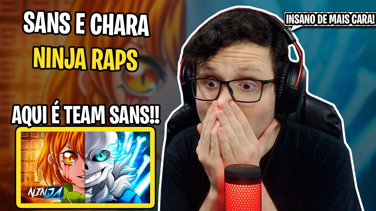 (Ficou Insano!) Minha Determinação | Sans e Chara (Undertale) | Ninja ...