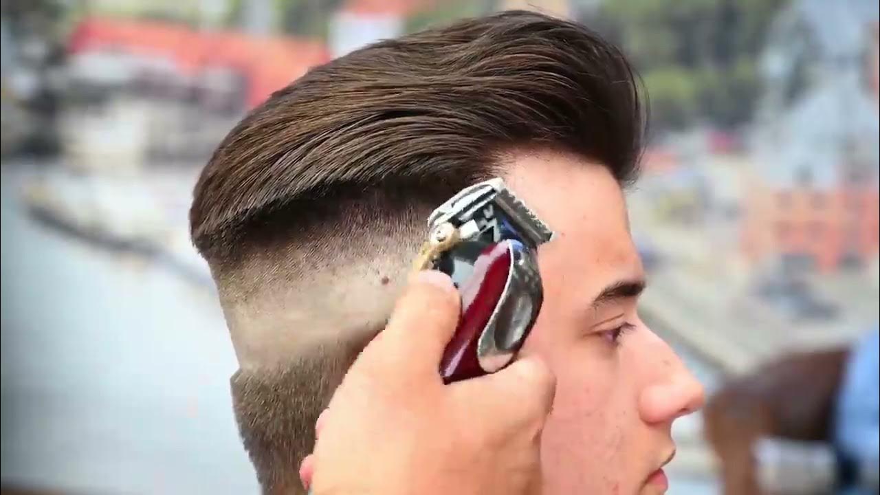 Como hacer un desvanecido paso a paso 🔥💈con @barbershopGeorgeTouma🔥💈 - YouTube