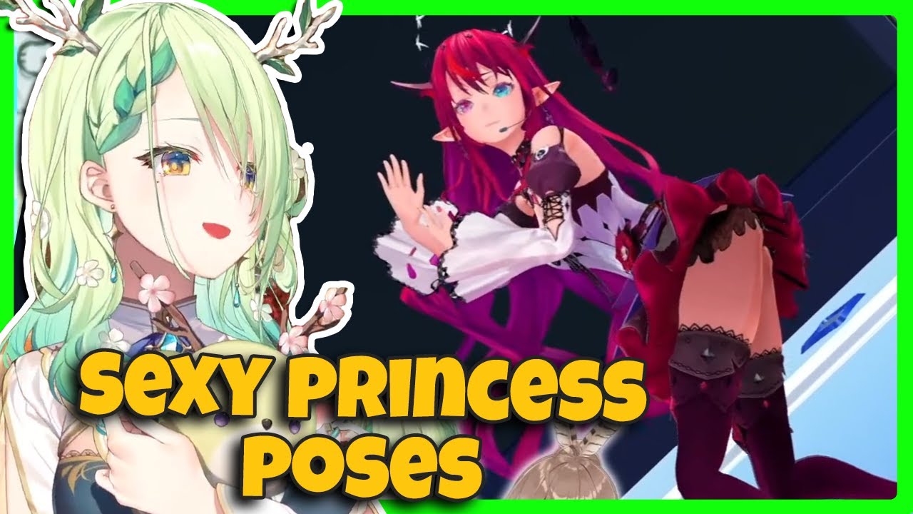 IRyS sexy Princess Poses【Hololive EN Sub】 - YouTube