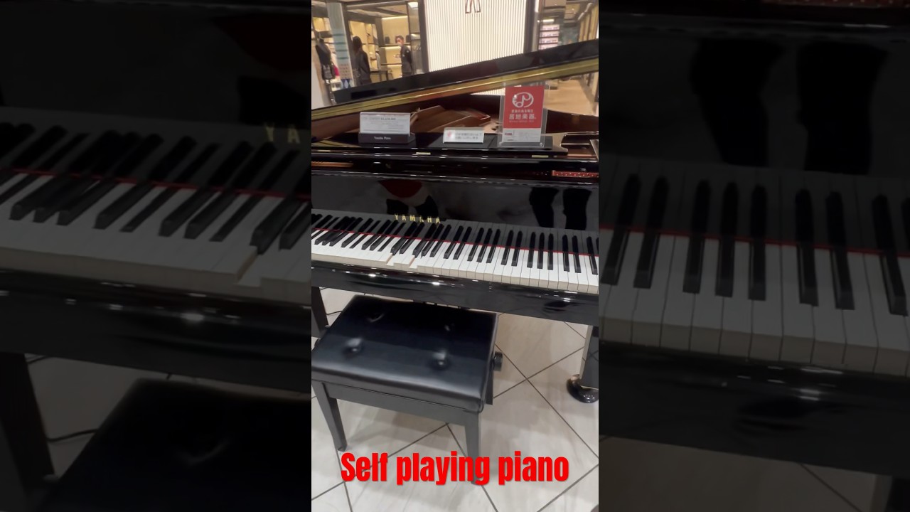 Self Playing Piano #yamaha #selfplaying #piano #pianomusic #music # ...