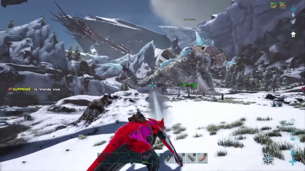 ark extinction titan des glace - YouTube