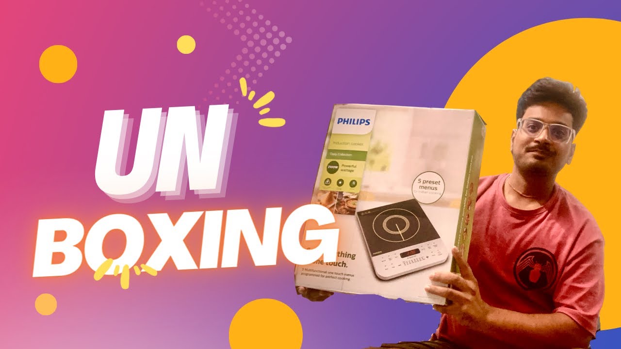 Unboxing and review of Philips induction cooktop #philips #induction # ...