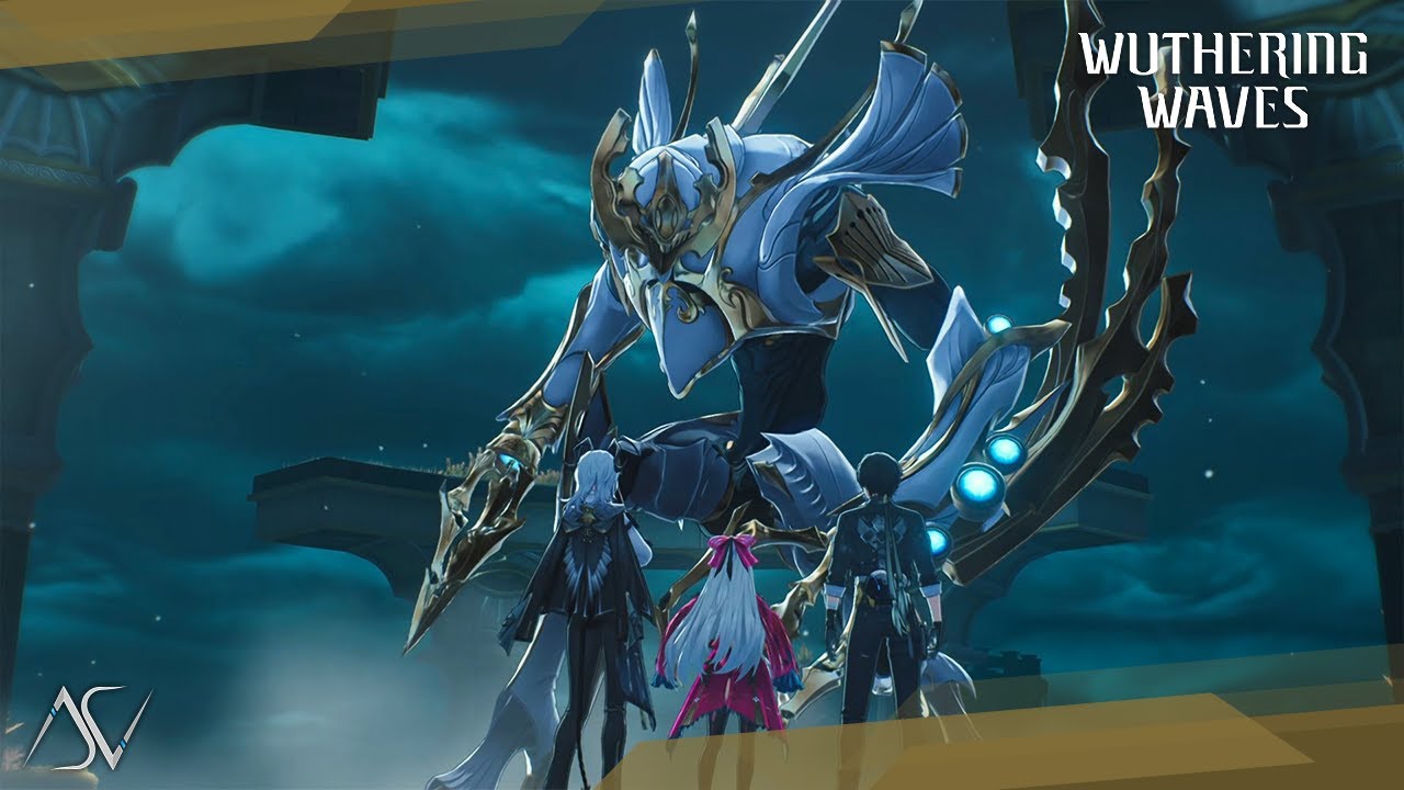 Sentry Construct: Gargoyle Boss Fight & Cutscene | Wuthering Waves ...