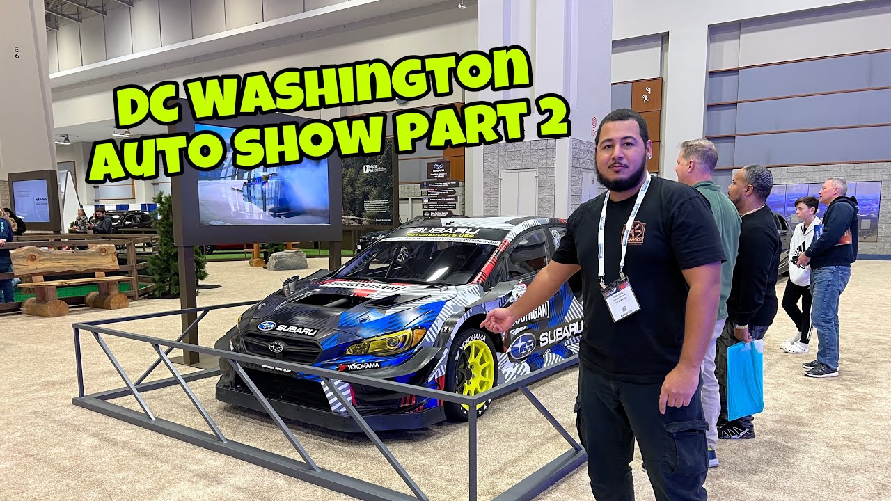 Dc auto show part 2 / pictures in the end - YouTube