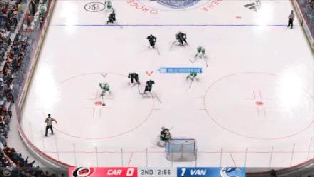 NHL - 23 Carolina Hurricanes vs Vancouver canucks - YouTube